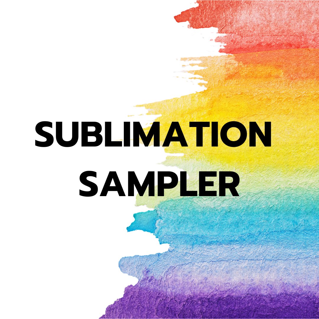 Sublimation Sampler Acrylic Sheets Bundles – Custom Made Better