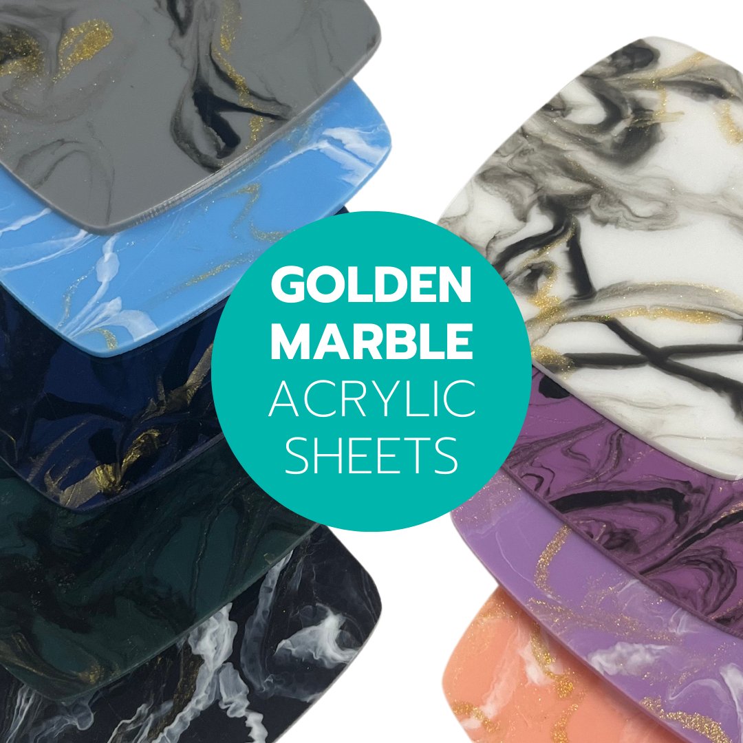 Golden Marble Acrylic Sheets – Custom Made Better