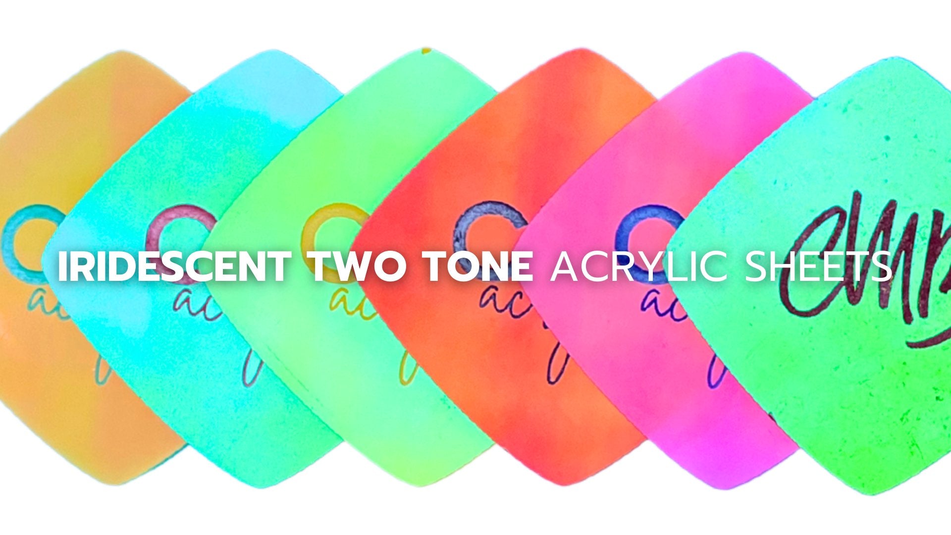 Two Tone Acrylic Sheets – Custom Made Better