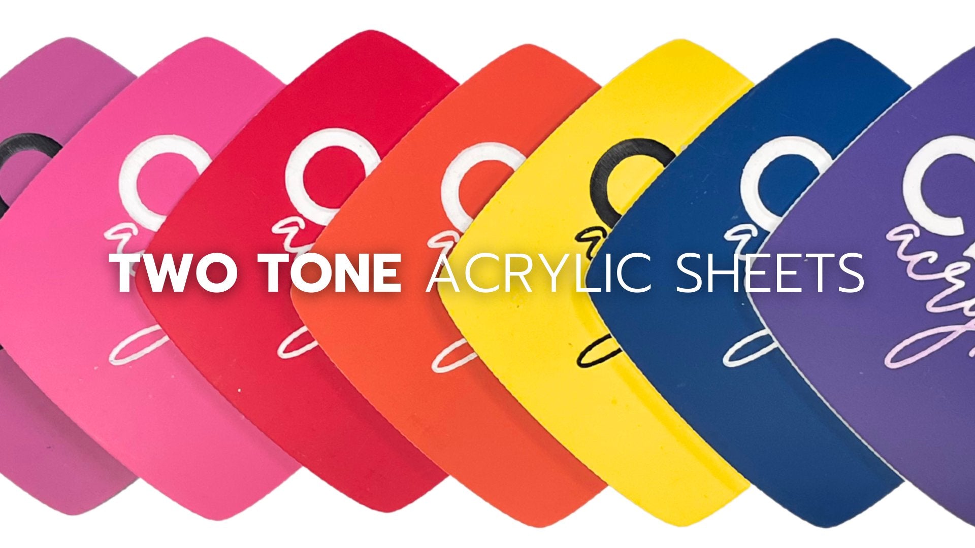 Two Tone Acrylic Sheets – Custom Made Better