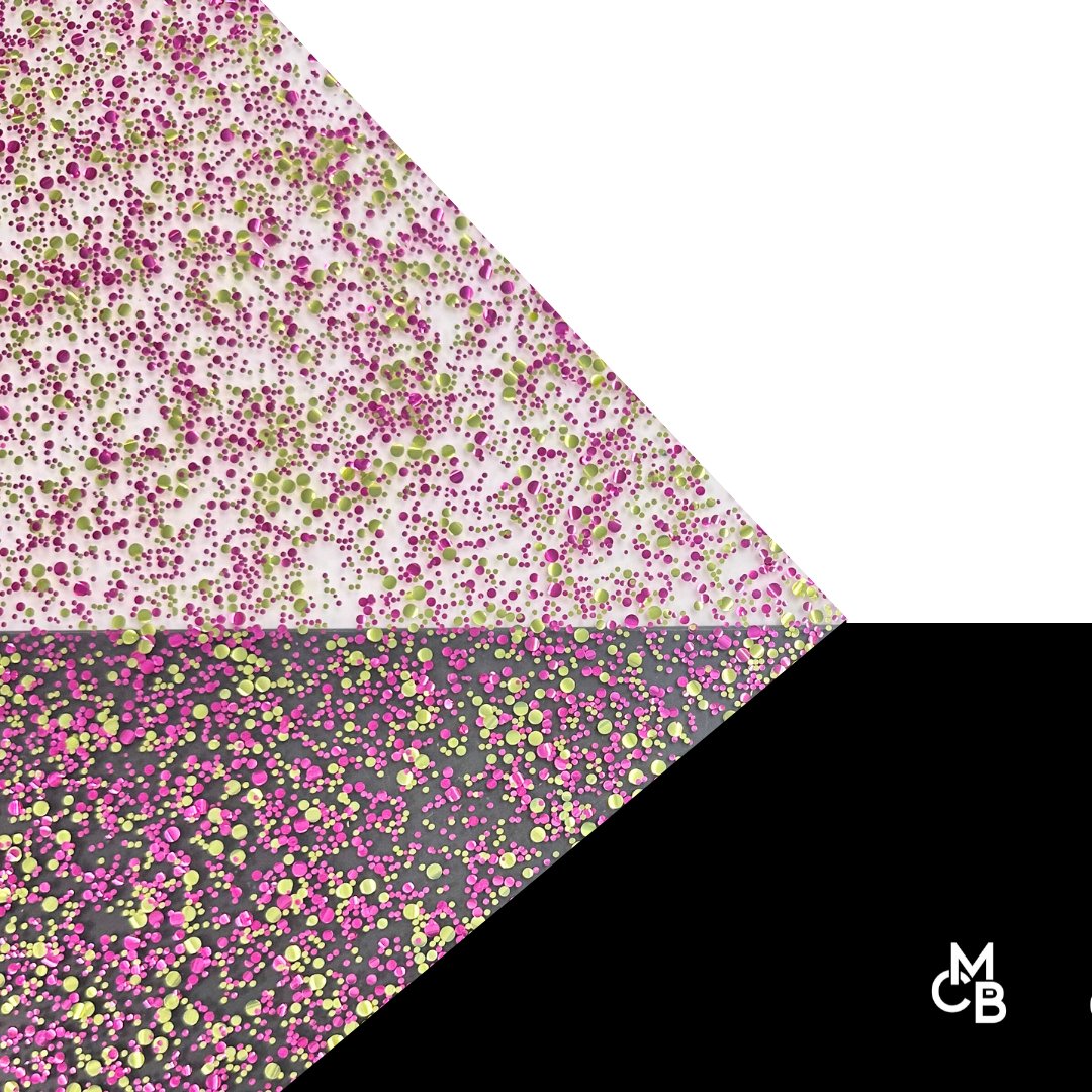 1/8" Glam Glitter Dots Cast Acrylic Sheets – Custom Made Better