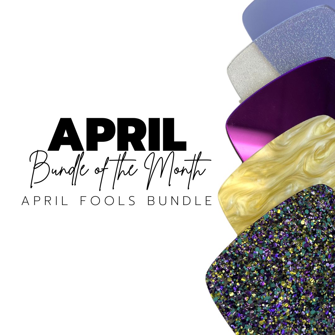 1/8" WhiteOut Glitter Cast Acrylic Sheets – Custom Made Better