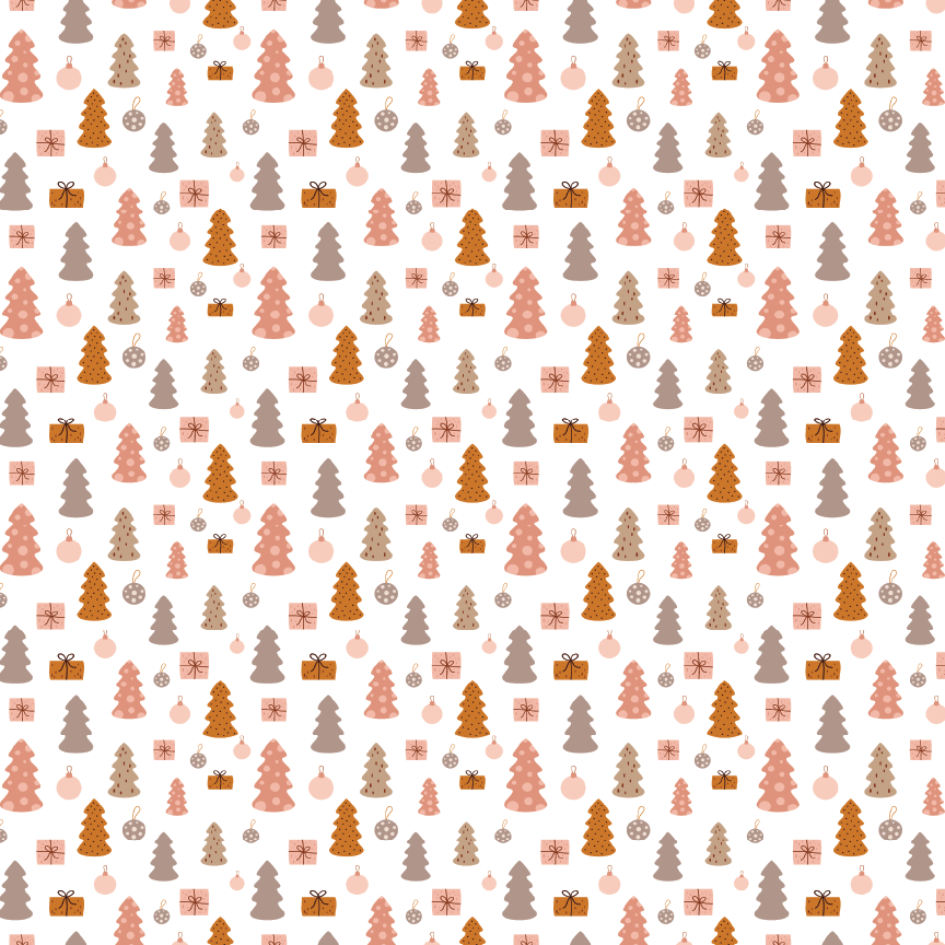 P0160 | Boho Christmas Trees 1 Pattern Acrylic Sheets – Custom Made Better