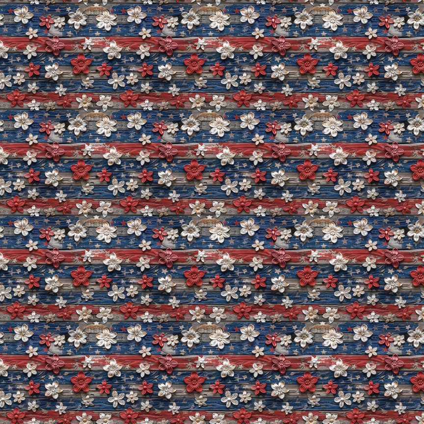 P0268 | Cottagecore Americana Pattern Acrylic Sheets – Custom Made Better