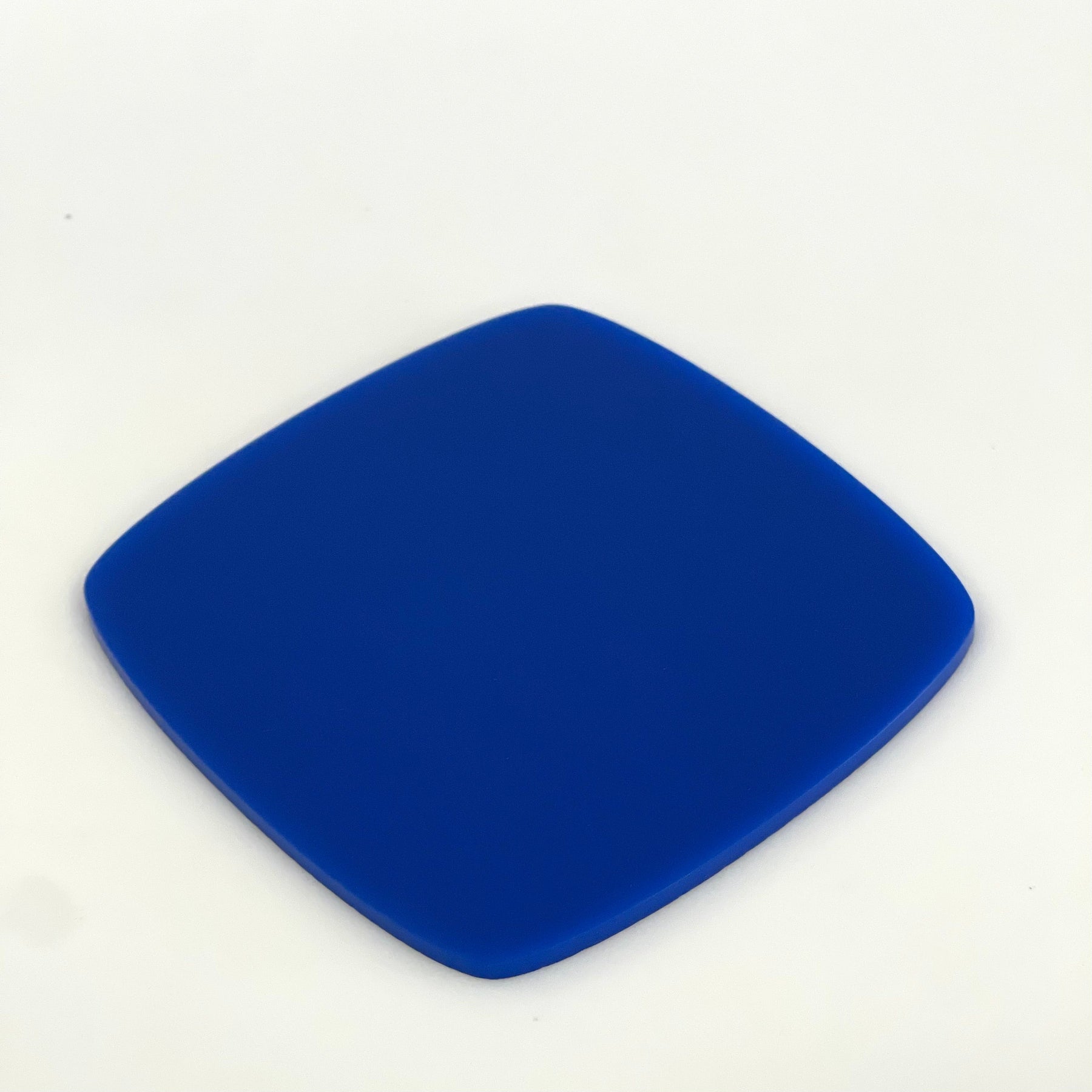 1/8" Matte Blue Cast Acrylic Sheets | Matte/Gloss Finish – Custom Made ...
