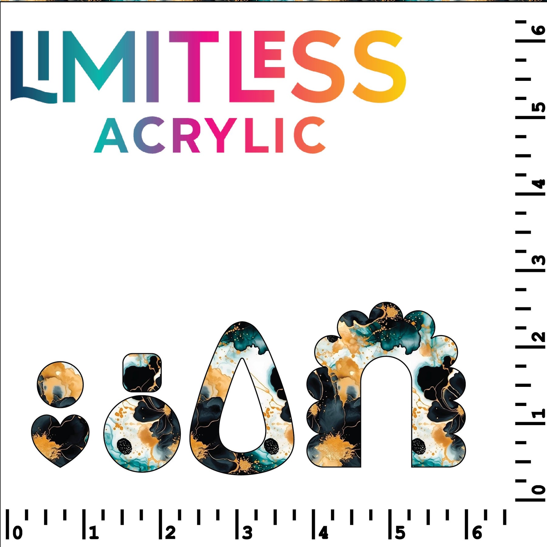 P0614 | Noir Alcohol Ink Floral Pattern Acrylic Sheets – Custom Made Better