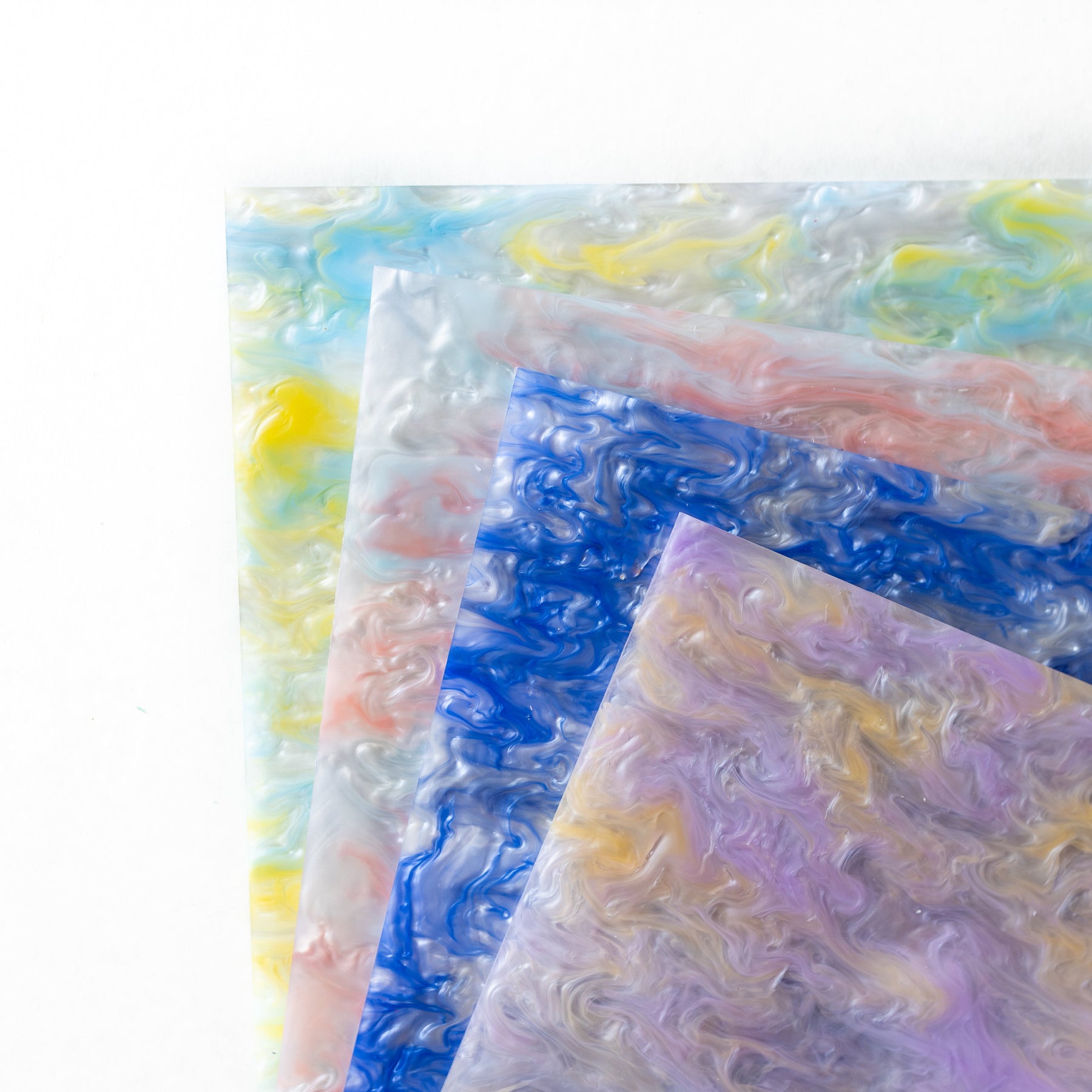 1/8" Cotton Candy Pastel Pearl Cast Acrylic Sheets – Custom Made Better