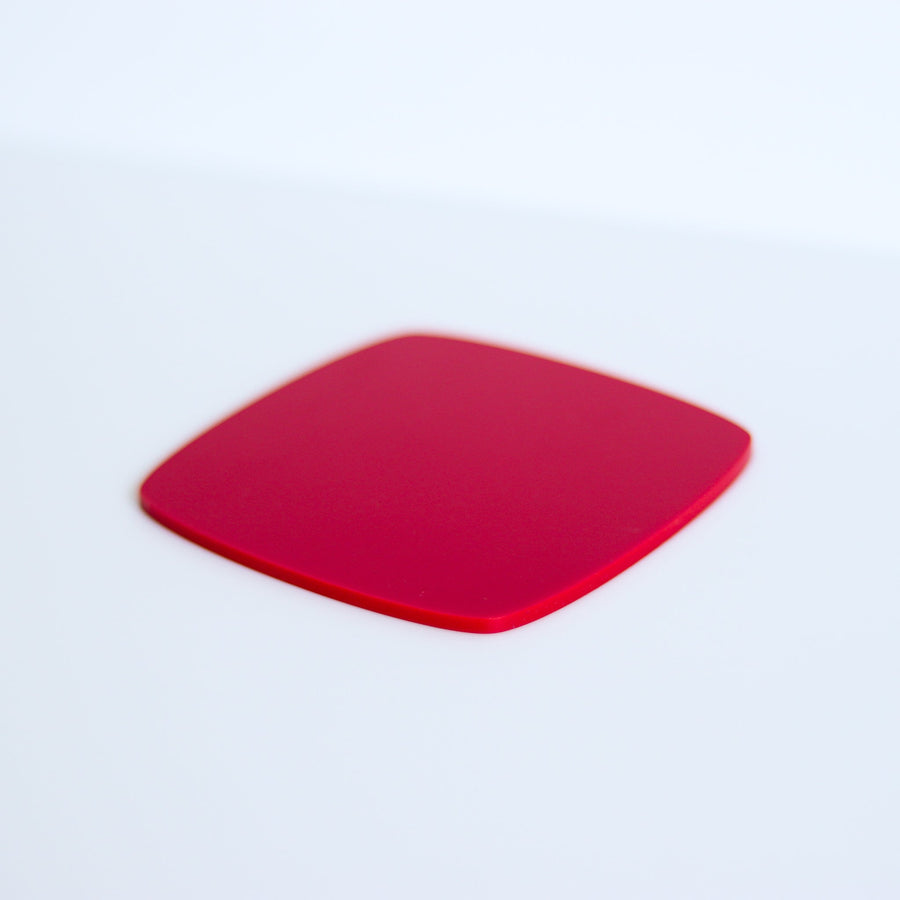 1/8" Gloss Red Cast Acrylic Sheets | 2157 – Custom Made Better