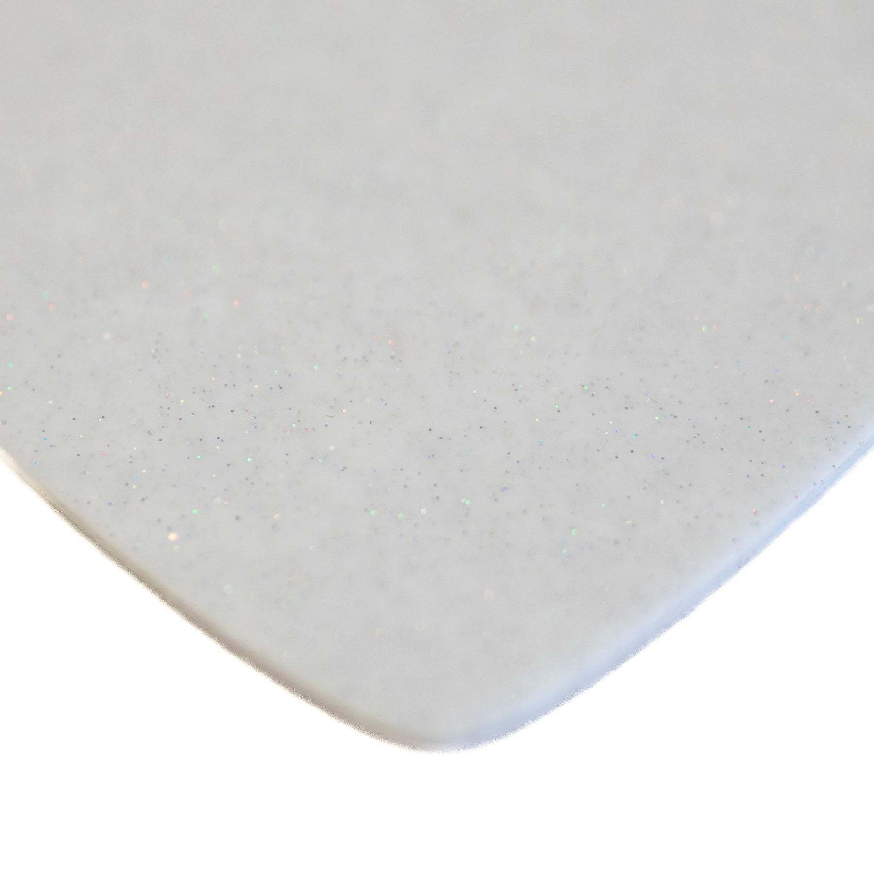 1/8" White Glitter Cast Acrylic Sheets – Custom Made Better