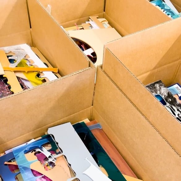 ACRYLIC SCRAPS BOX- PLEASE DO NOT ADD ANYTHING ELSE TO YOUR ORDER THES ...