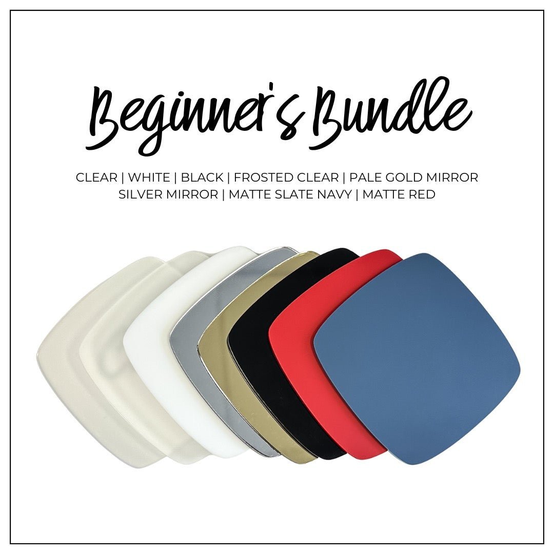 Beginner Bundle | Acrylic Sheets Bundle – Custom Made Better