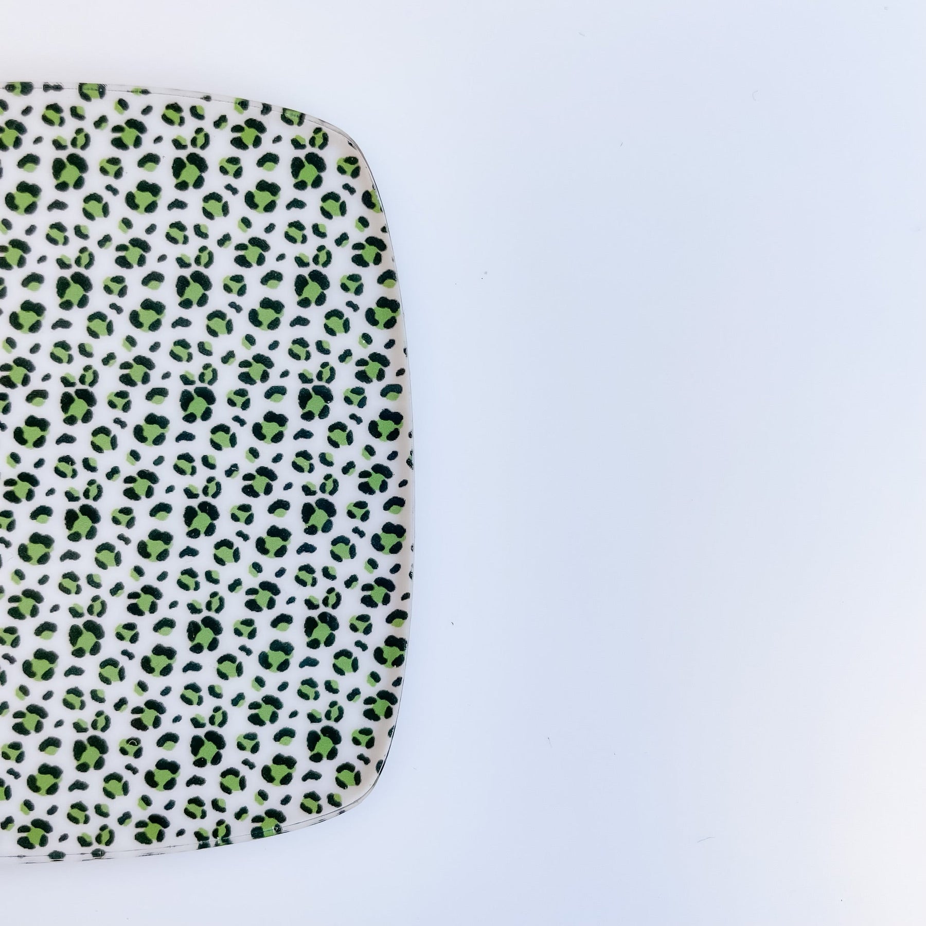 Green Leopard Pattern Acrylic Sheet – Custom Made Better