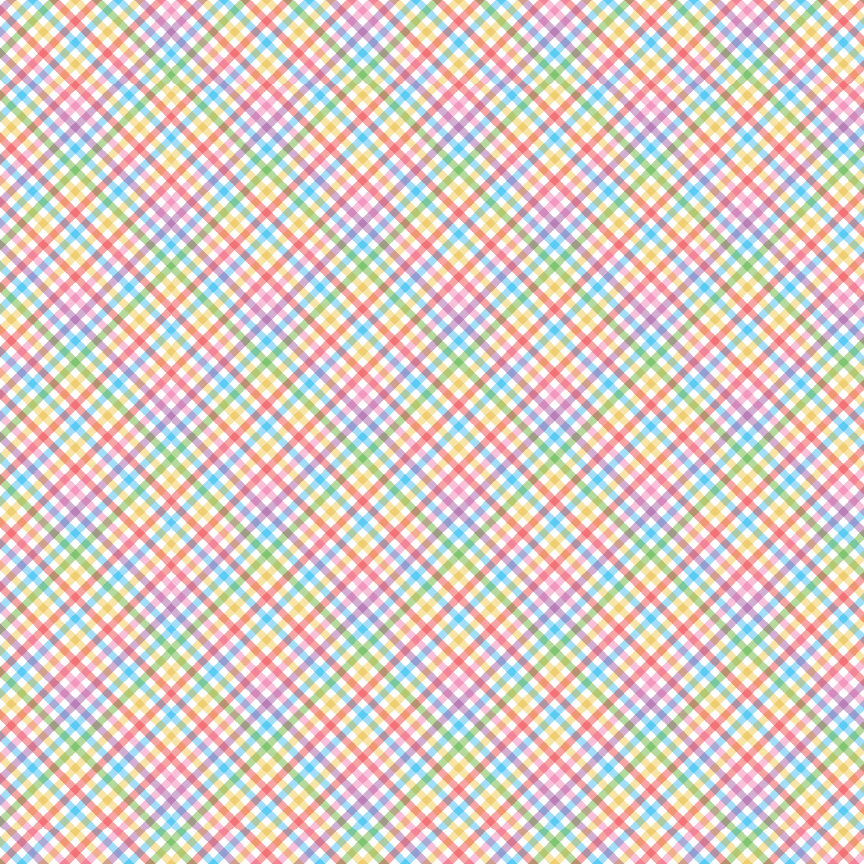 P0845 | Rainbow Gingham Pattern Acrylic Sheet – Custom Made Better