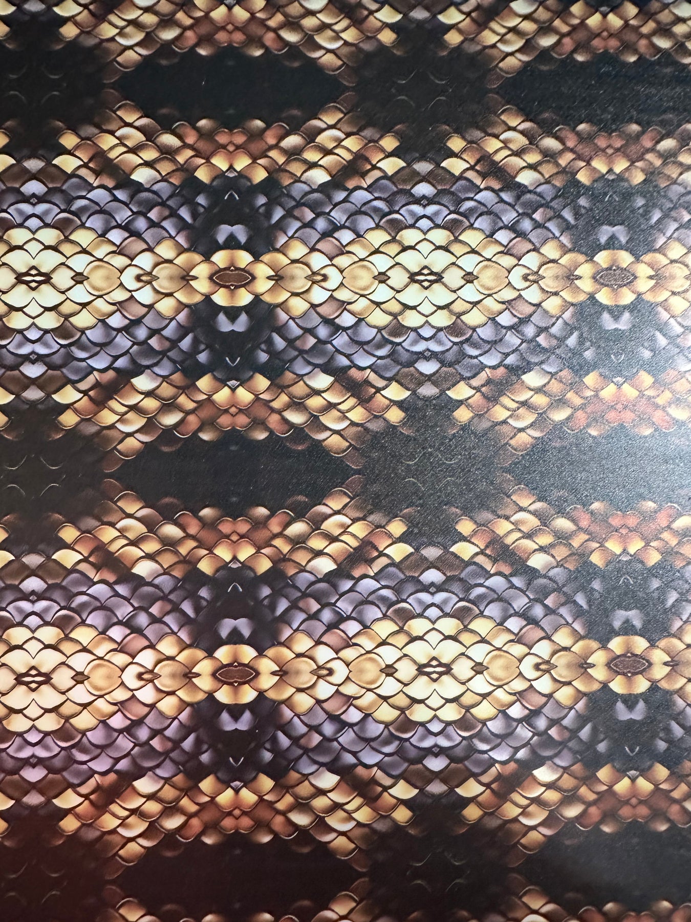 1/8" Realistic Metallic SnakeSkin Pattern Acrylic Sheet CMB PRESTIGE P ...