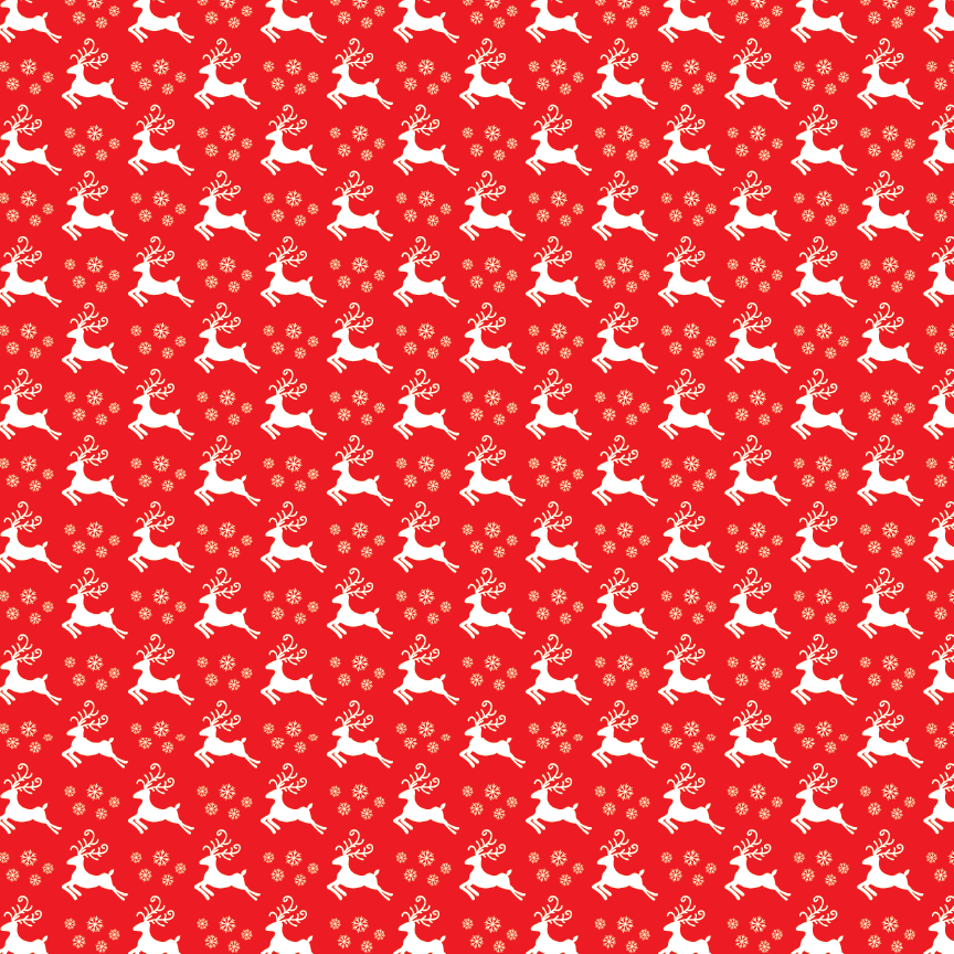 P0797 | Red Reindeer Pattern Acrylic Sheets – Custom Made Better