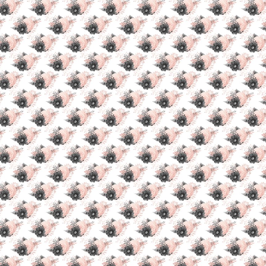 P0706 | Sweet Floral Pattern Acrylic Sheets – Custom Made Better