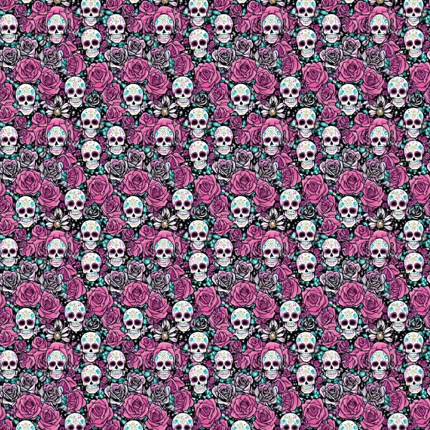P0704 | Sweet Skulls Pattern Acrylic Sheets – Custom Made Better
