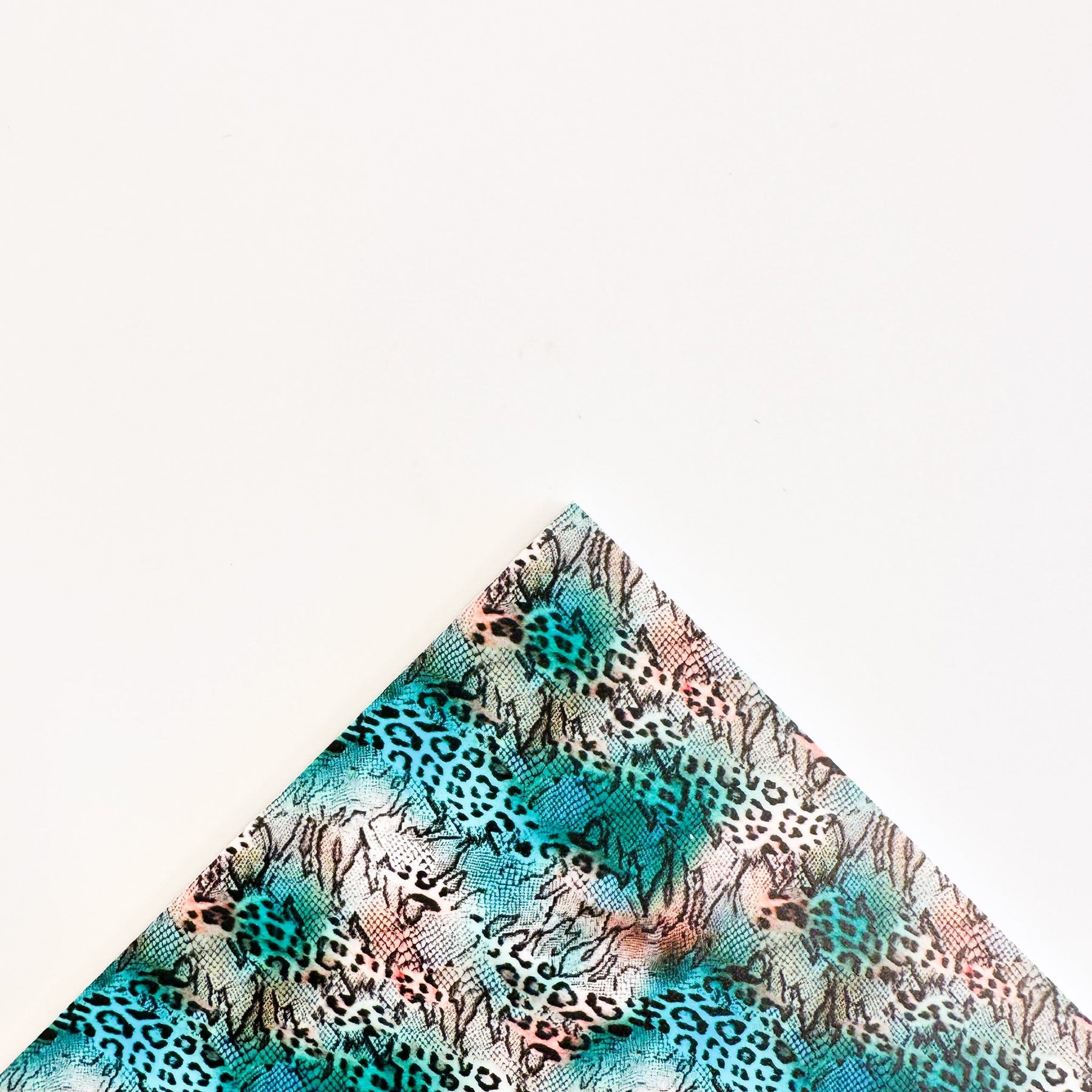 Turquoise Animal Print Pattern Acrylic Sheet – Custom Made Better